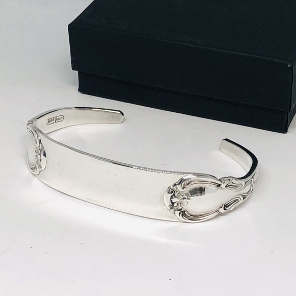 Gorham | Jewelry | Vintage Sterling Gorham 0th Anniversary Spoon Cuff ...